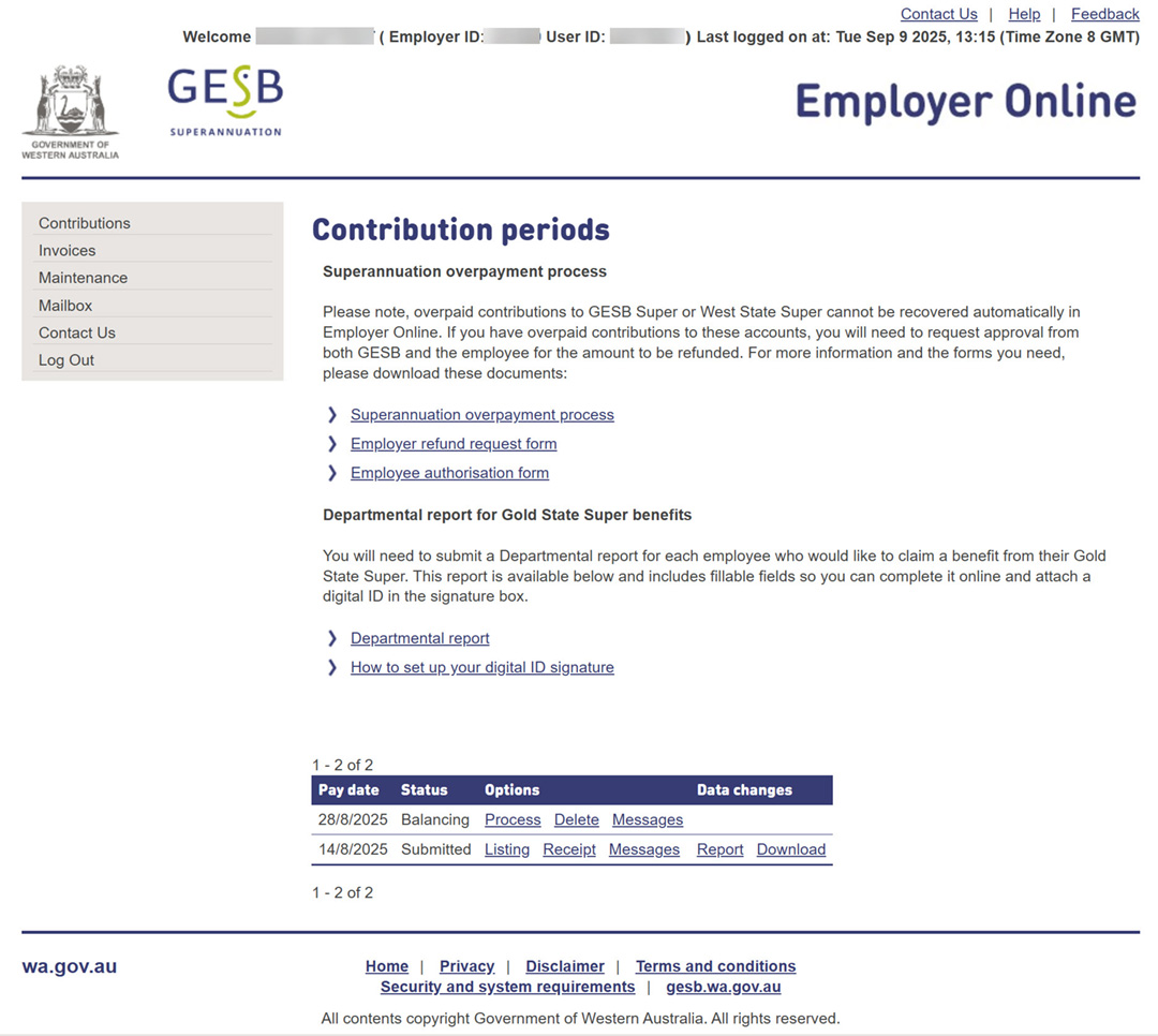 Employer Online login changes are coming soon - GESB